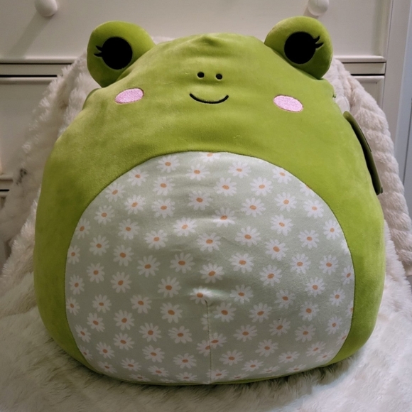 Squishmallows | Other | Wendy The Frog Squishmallow Floral Belly 6 ...